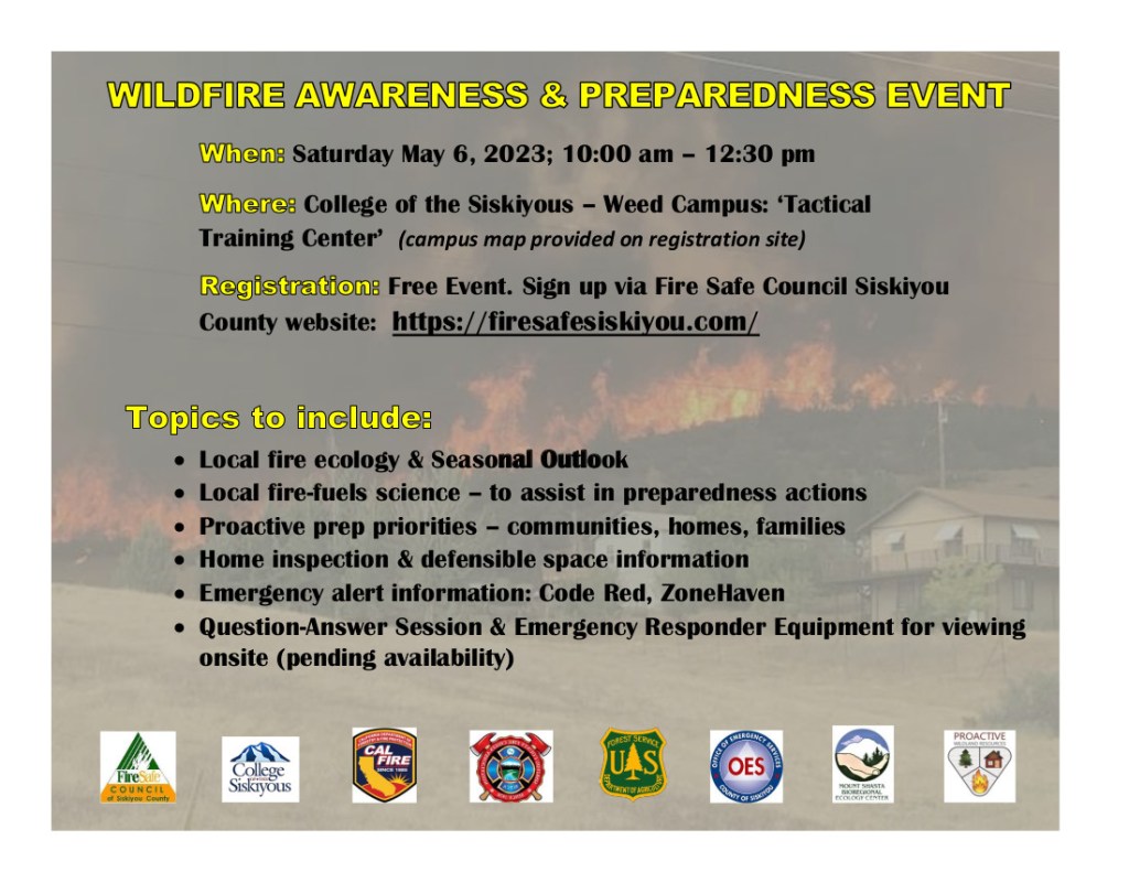 Wildfire Awareness and Preparedness Event