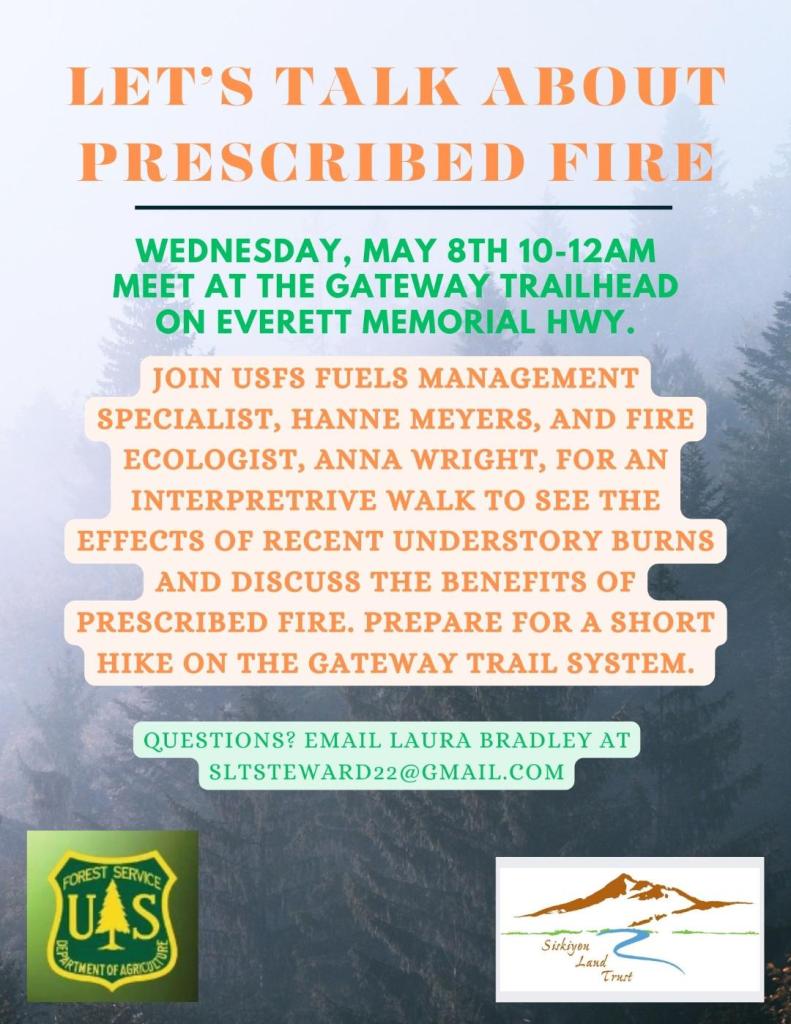Let’s talk about prescribed fire